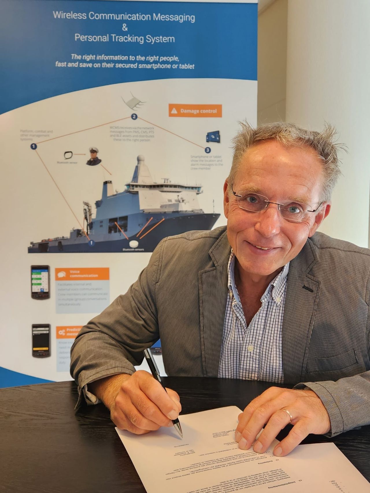 New order for the renewal of the wireless communication system on board ...