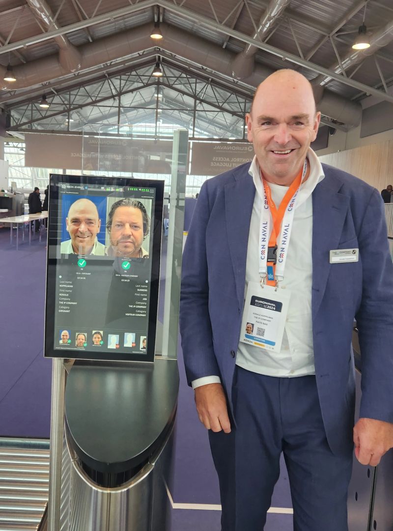 Strict access controls at Euronaval - IP Company Strict access controls at Euronaval - IP Company